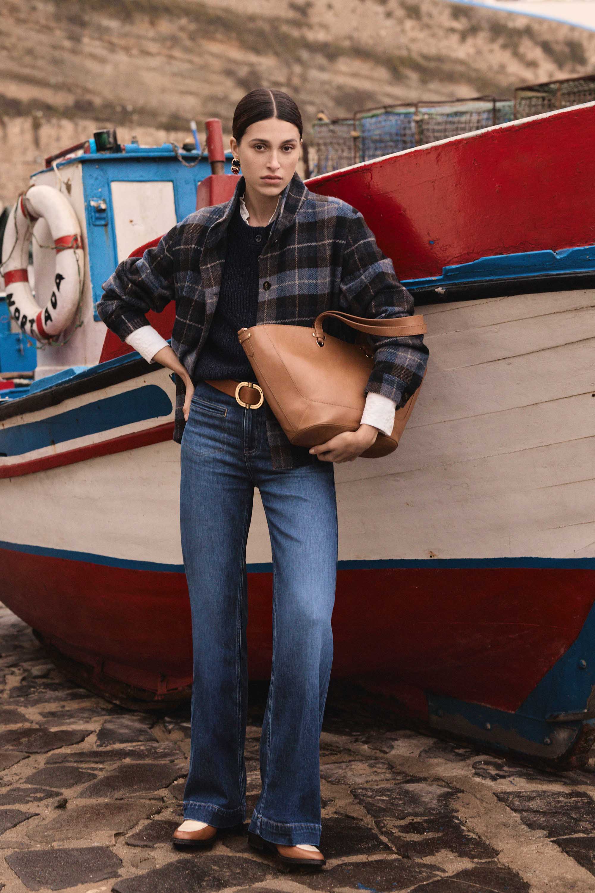 Jeans mit weitem Bein REBECCA Damen | DENIM BRUT | Maison 123