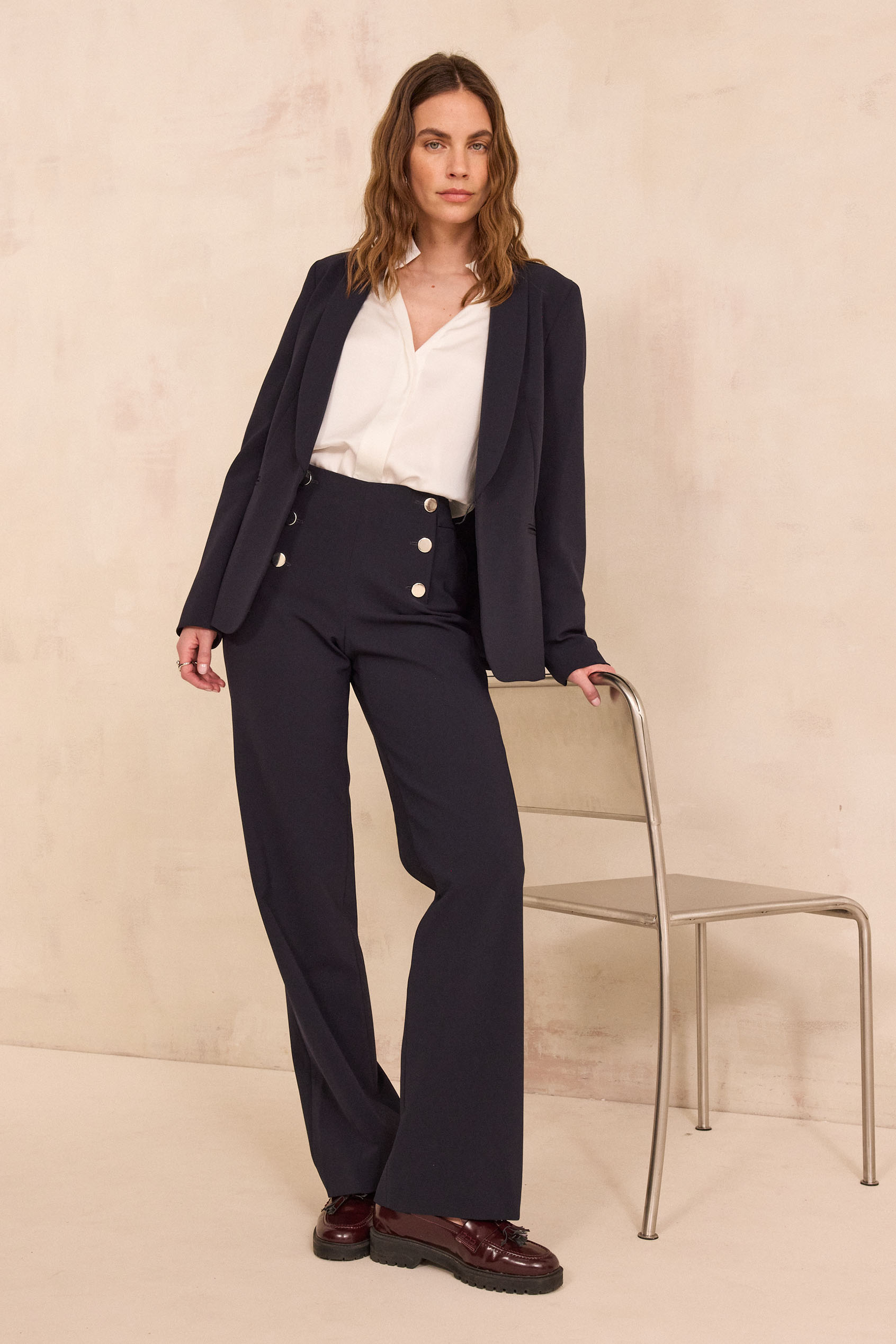 Marinehose HUBERT Damen | MARINE | Maison 123